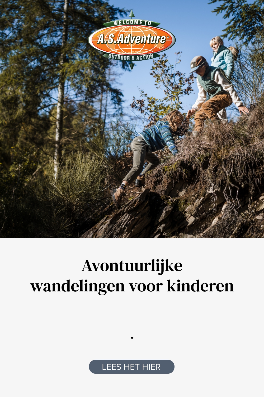 10 avontuurlijke wandelingen voor kinderen | A.S.Adventure